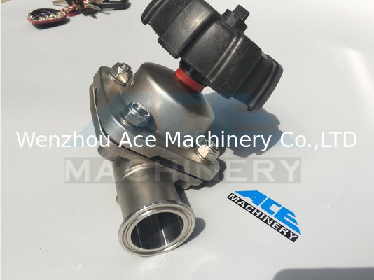 Stainless Steel Manual Type Clamped Diaphragm Valve (ACE-GMF-A7) supplier