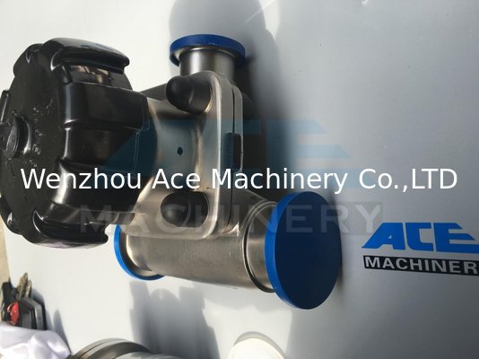 Sanitary Stainless Steel 3 Way U Type Diaphragm Valve (ACE-GMF-W1) supplier