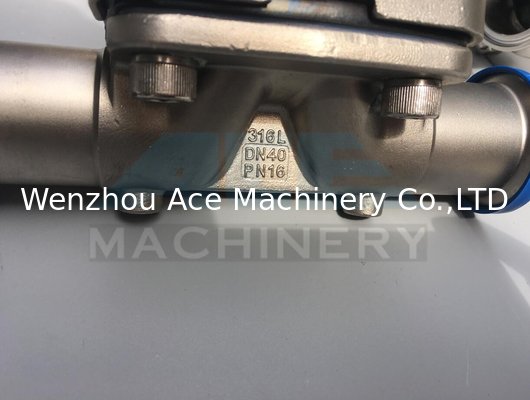 Stainless Steel Manual Type Clamped Diaphragm Valve (ACE-GMF-A7) supplier
