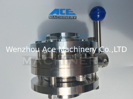 Stainless Steel Food Grade Manual Welded Butterfly Valve (ACE-DF-1A) supplier