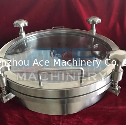 Sanitary Grade Square Manhole cover Tank Manway Mandoor supplier