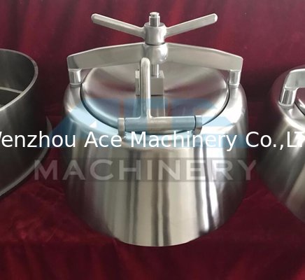 SS304 SS316L Stainless Steel Round Tank Cover Manway With Glass Panel supplier