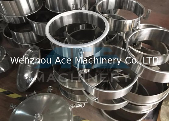 SS304 SS316L Stainless Steel Round Tank Cover Manway With Glass Panel supplier