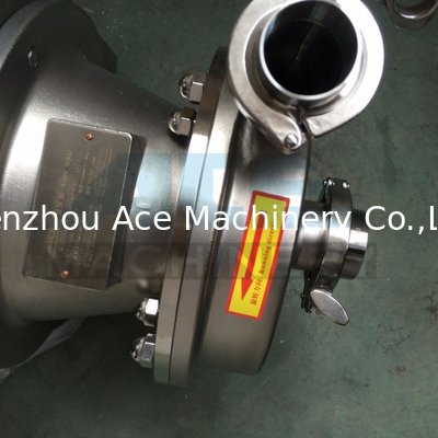 SS304 316L Double Flushed Water Pump Centrifugal  304 316 beer pump supplier