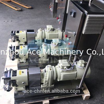 Sanitary Stainless Steel Heat Retaining Rotary Horizontal LobePump Rotary Lobe Pump for Washing Liquid supplier