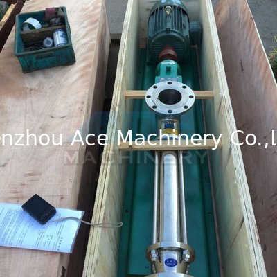 G high quality high viscosity sludge suction pump progressive cavity rotary screw pump supplier