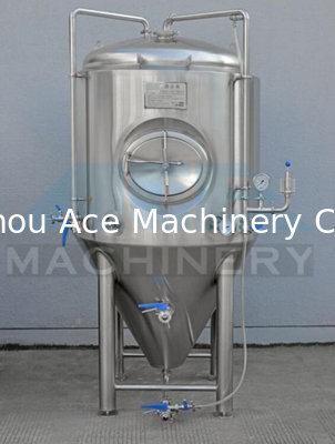 Hot Sale Jacketed Stainless Steel Conical Fermenter For Beer&  Beer Tank 1000L For Sale supplier
