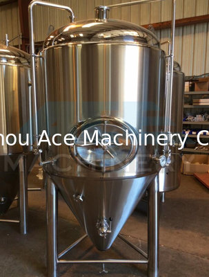 Stainless Steel 200L 500L 1000l Beer Fermenter For Witbier Beer supplier
