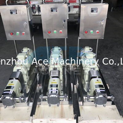 Sanitary Stainless Steel Heat Retaining Rotary Horizontal LobePump Rotary Lobe Pump for Washing Liquid supplier