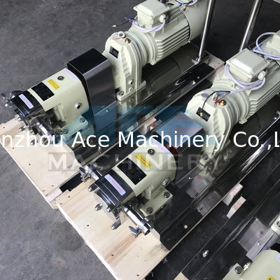 Sanitary Stainless Steel Heat Retaining Rotary Horizontal LobePump Rotary Lobe Pump for Washing Liquid supplier