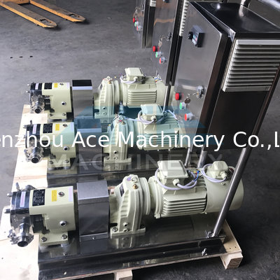 Sanitary Stainless Steel Heat Retaining Rotary Horizontal LobePump Rotary Lobe Pump for Washing Liquid supplier