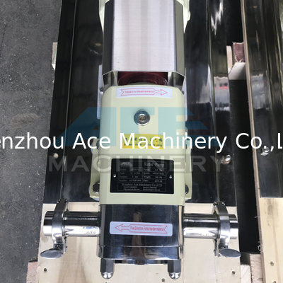 Stainless Steel Rotor Pump For Transfering High Viscous Liquid Food Pump  Sanitary Lobe Pump supplier