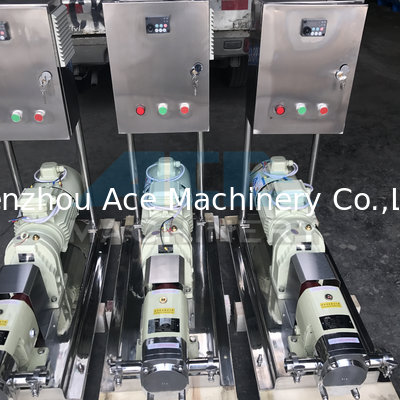 Stainless Steel Rotor Pump For Transfering High Viscous Liquid Food Pump  Sanitary Lobe Pump supplier