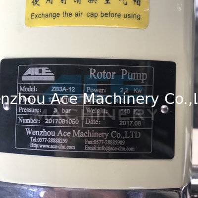 Stainless Steel Rotor Pump For Transfering High Viscous Liquid Food Pump  Sanitary Lobe Pump supplier