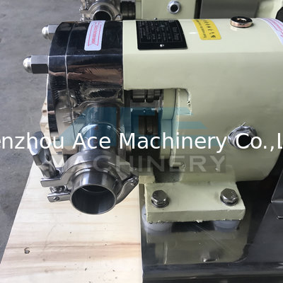 Stainless Steel Rotor Pump For Transfering High Viscous Liquid Food Pump  Sanitary Lobe Pump supplier