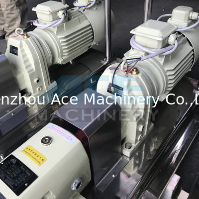 Stainless Steel Rotor Pump For Transfering High Viscous Liquid Food Pump  Sanitary Lobe Pump supplier