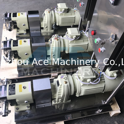Stainless Steel Rotor Pump For Transfering High Viscous Liquid Food Pump  Sanitary Lobe Pump supplier