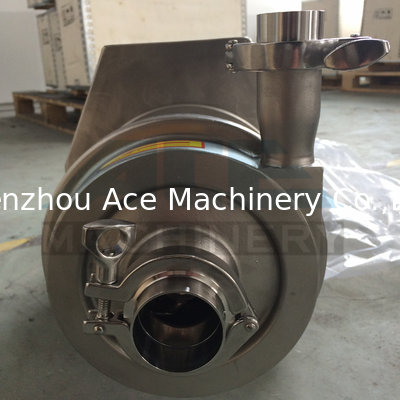 SS304 316 Sanitary food grade Centrifugal transfer pump  1.5hp food grade clean water pump supplier