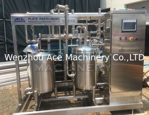 High Quality Stainless Steel Small Retort Machine Plate Type Steam Sterilizer For Fruit Pulp supplier