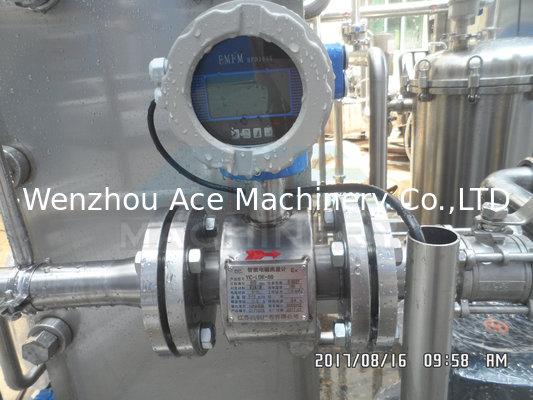 1000 Type 1000L Fruit Juice Batch Pasteurizer Sterilization Machine supplier