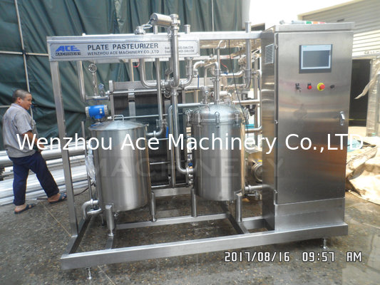 1000 Type 1000L Fruit Juice Batch Pasteurizer Sterilization Machine supplier