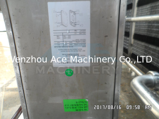 Factory Prices Plate Heat Exchanger Milk Pasteurizer Machine Continuous Plate Milk Pasteurization Machine For Sale supplier