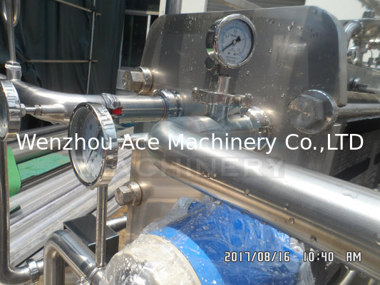 300L Small Stainless Steel Tubular Fruit Pulp Pasteurizer Tubular Type Pasteurizer Machine For Milk supplier