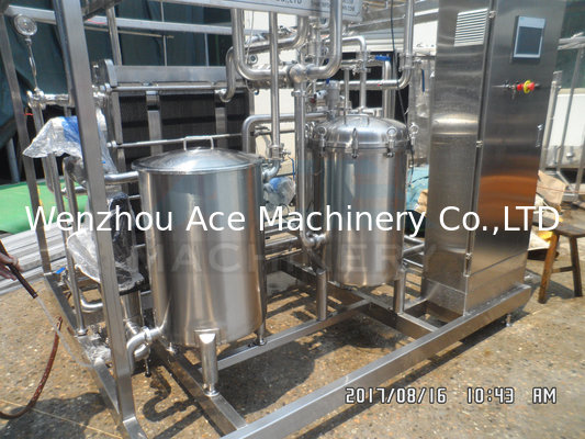 Type 1000L Fruit Juice Continuous Plate Pasteurizer Sterilization Machine Plate UHT Sterilizer supplier
