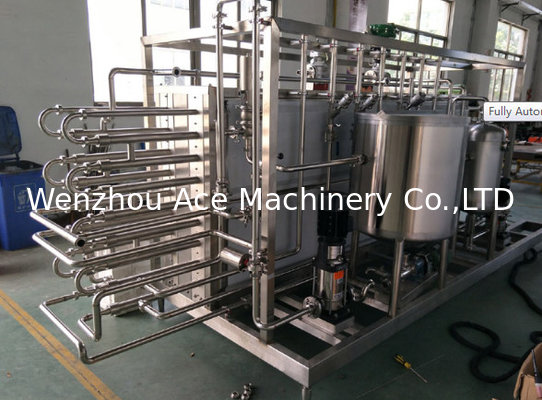Ultra High Temperature Plate Juice & Milk Sterilizer UHT Pipe Sterilizer For Fruit Juice supplier