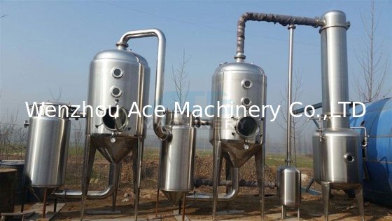 Efficient Concentration Full Automatic Multiple Effect Falling Film Thermal Evaporator supplier