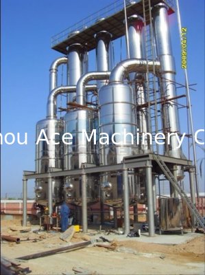 Liquor Evaporation Multiple Effect Thin Film Thermal Evaporator System supplier