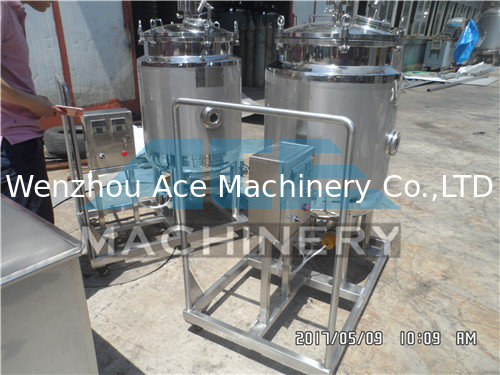 Industrial Stainless Steel Mixing Tanks/Mobile Mixing Tanks The Queen Of Quality 1000L SS Movable Tank supplier