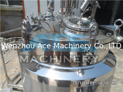Industrial Stainless Steel Mixing Tanks/Mobile Mixing Tanks The Queen Of Quality 1000L SS Movable Tank supplier