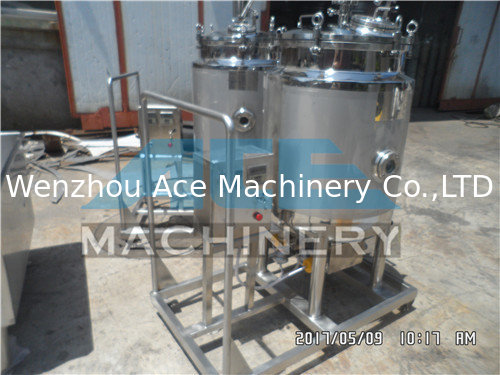 Industrial Stainless Steel Mixing Tanks/Mobile Mixing Tanks The Queen Of Quality 1000L SS Movable Tank supplier
