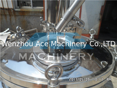 Industrial Stainless Steel Mixing Tanks/Mobile Mixing Tanks The Queen Of Quality 1000L SS Movable Tank supplier