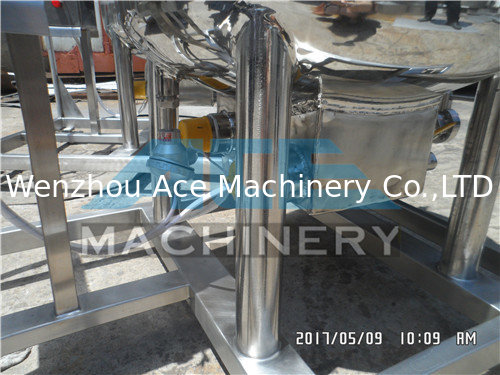 SUS304/316 Mobile Perfume Storage Tank High Quality Stainless Steel Chemical Mobile Tank supplier