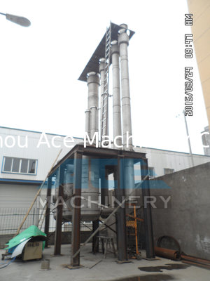 Coconut Water Concentration Stainless Steel Triple Effect Falling Film Termal Evaporator supplier