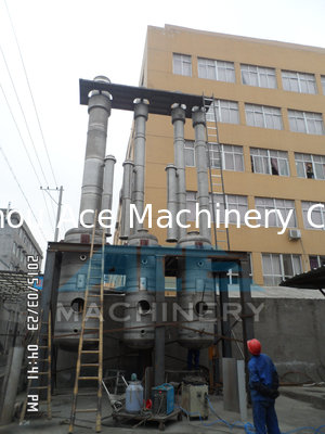 Coconut Water Concentration Stainless Steel Triple Effect Falling Film Termal Evaporator supplier
