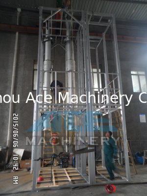 Pilot-Scale Double-Effect High Vacuum Falling Film Evaporator System supplier