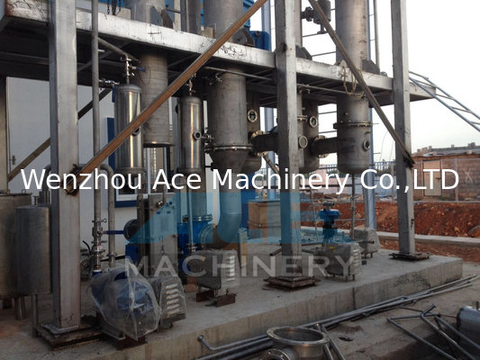 Lab Scale Moveable Single Effect Falling Film Thermal Evaporator supplier