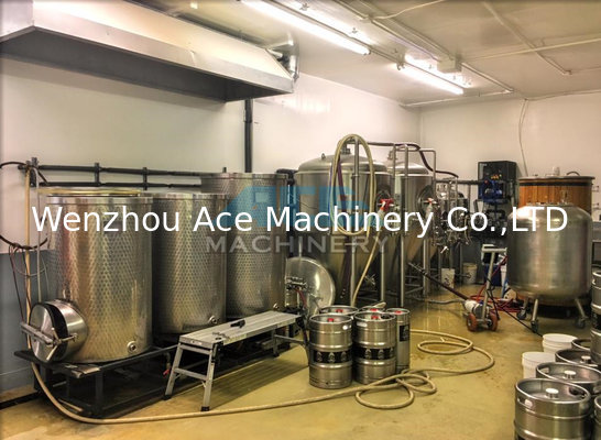 Craft Beer Making System,Fresh Wheat Beer Making Kit Ale Beer Brewing System From China,Malt Beer Brewery Equipment supplier
