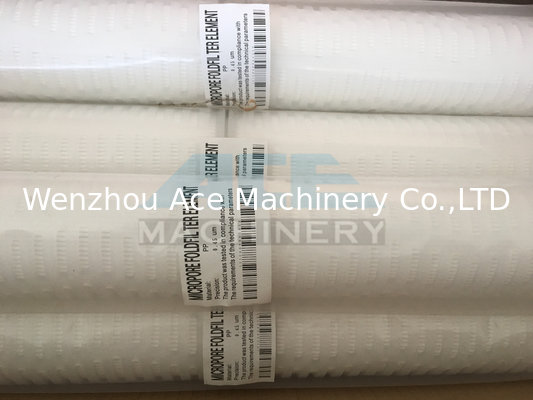 Certified Factory Water Filter Wholesale Industry Pp Pleated Sediment Filter supplier