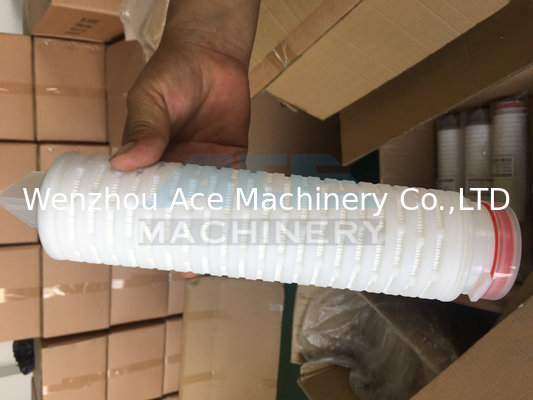 Certified Factory Water Filter Wholesale Industry Pp Pleated Sediment Filter supplier
