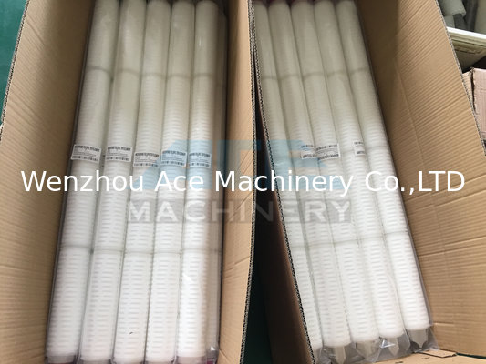 Manufacturer PP Water Filter Parts High Efficiency PP Pleated 0.2 Micron Filter supplier