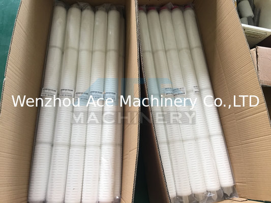 Manufacturer PP Water Filter Parts High Efficiency PP Pleated 0.2 Micron Filter supplier