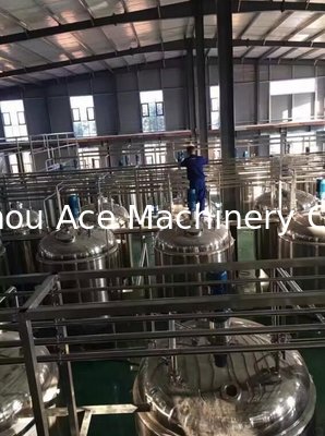 Factory Wholesale 304 316 Resin Mixing Tank With Good Price Single Layer Mixing Tank supplier