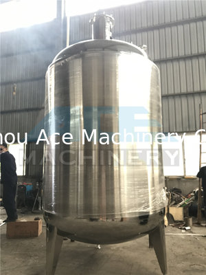 Factory Wholesale 304 316 Resin Mixing Tank With Good Price Single Layer Mixing Tank supplier