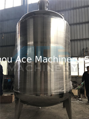 Factory Wholesale 304 316 Resin Mixing Tank With Good Price Single Layer Mixing Tank supplier