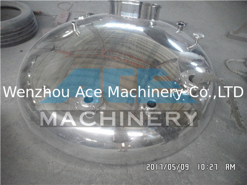 1000litres Sanitary Movable Stainless Steel Mixing Tanks double jacketed mixing tank supplier
