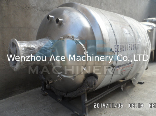Jacket Mixing Tank With Top Agitator/High Quality Sanitary Tank Series Three-Layer Storage Tank supplier